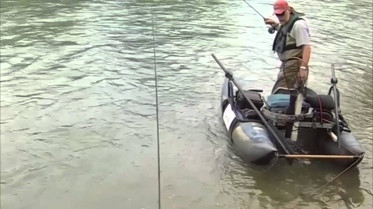 Pontoon Boat Tow-Fish System - YouTube