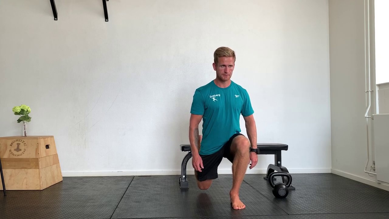 Split Squat, Bodyweight - YouTube