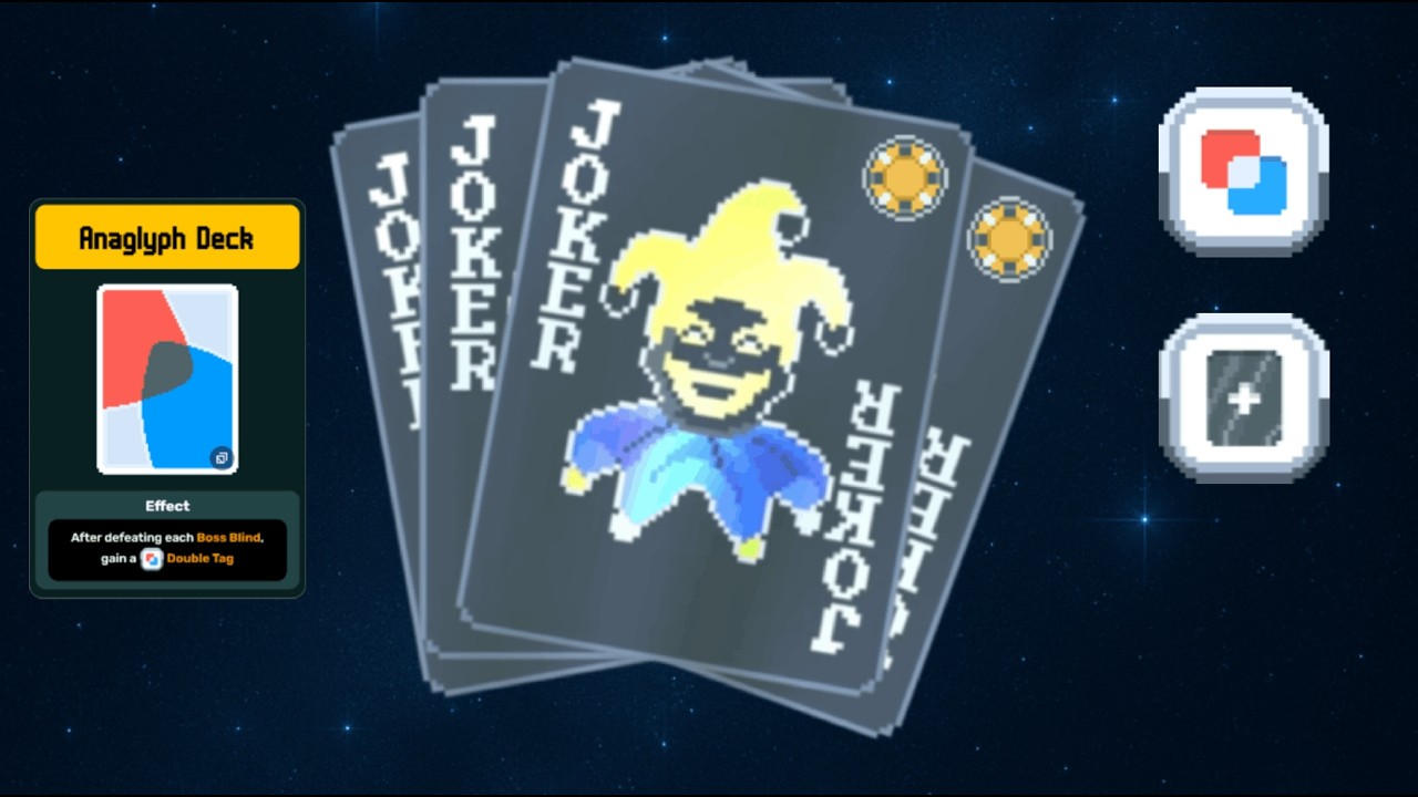 Gold Sticker Farming Strategy - Anaglyph Deck Build | Balatro (No ...