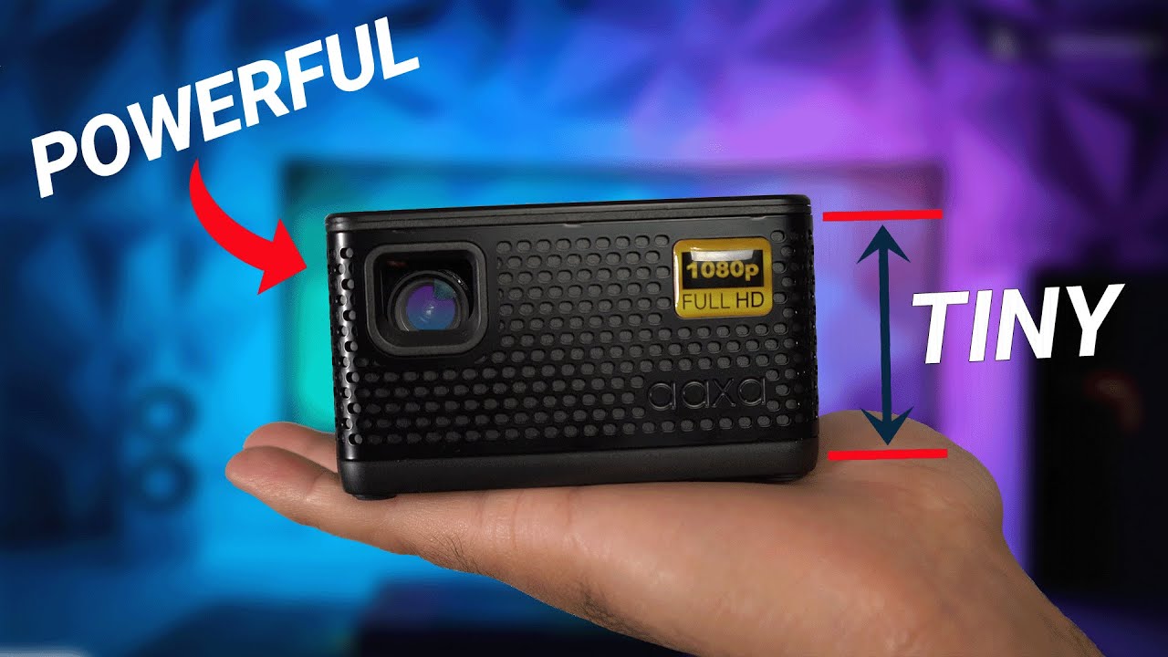 BIG POWER, Small SIZE Projector | AAXA P7+ Review - YouTube