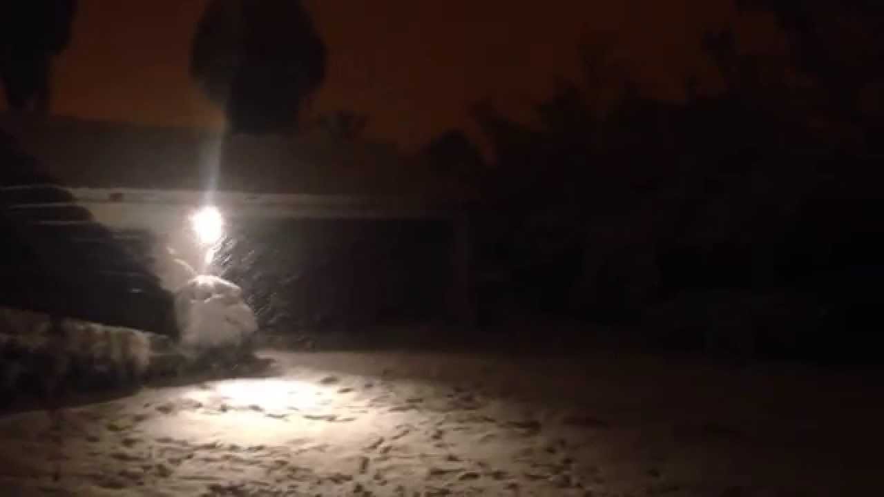 Snow Storm in Lake Elsinore/Wildomar, California!! (Part 2) - YouTube