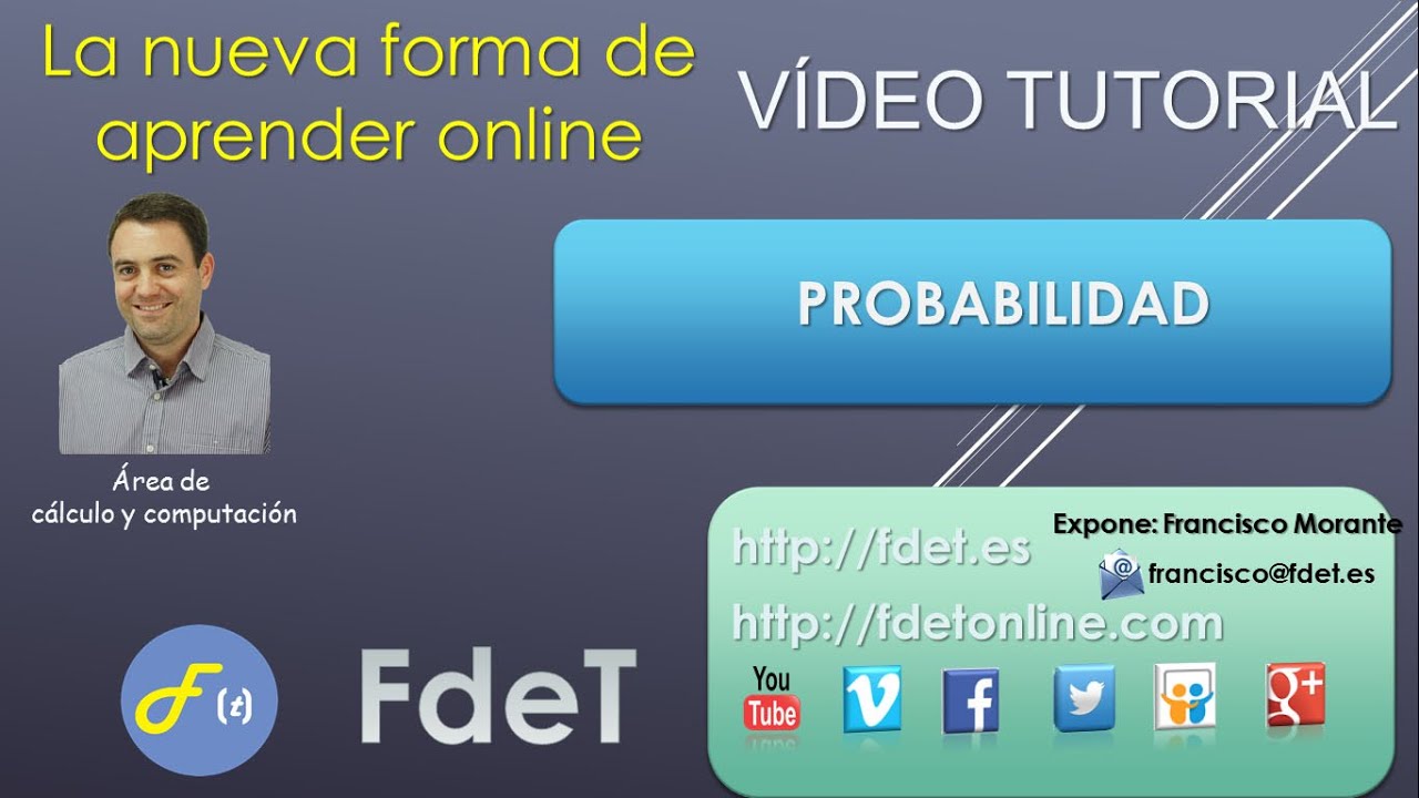 FdeT: PROBLEMA RESUELTO DE PROBABILIDAD 03 - YouTube