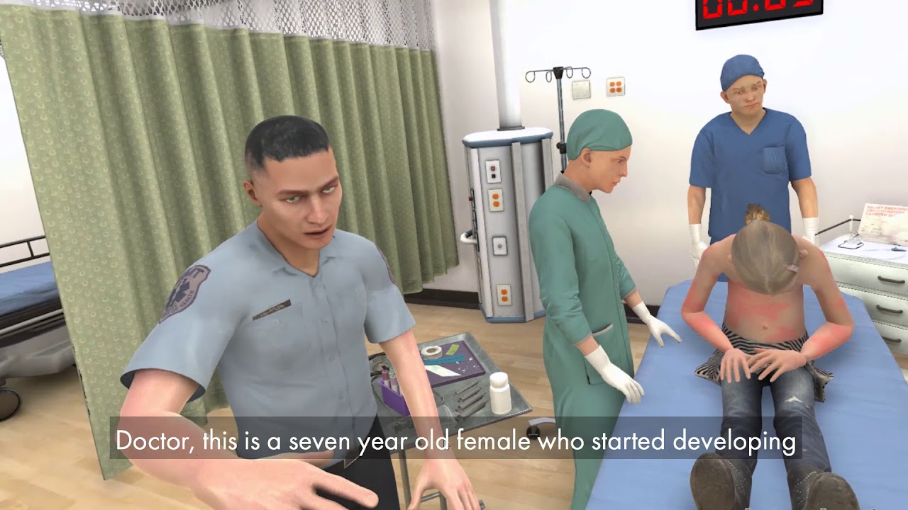 Using Virtual Reality to Train Physicians for Pediatric Emergencies - YouTube