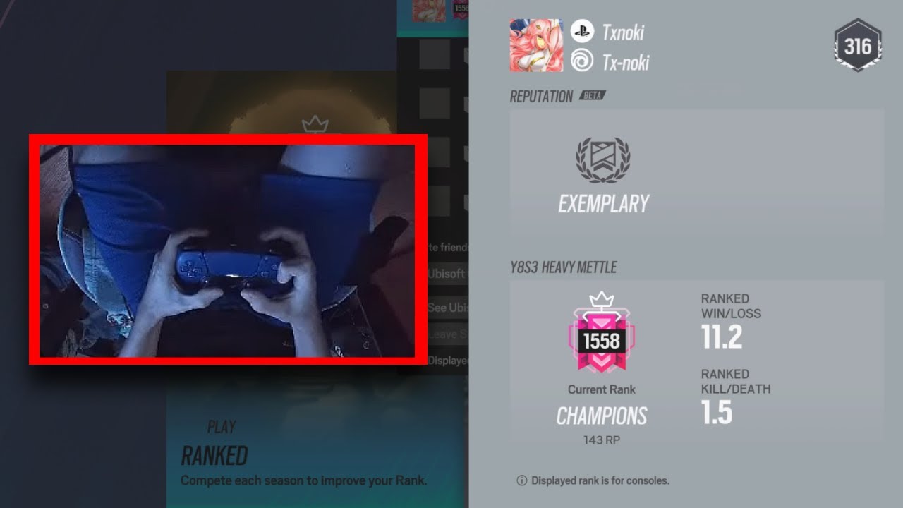 (HANDCAM) HOW A CONTROLLER CHAMPION PLAYS CLAW - Rainbow Six Siege ...