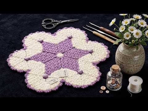 Yıldız Desenli Örgü Lif Modeli | Fıstık Tekniği Çeyizlik Lif Örnekleri
