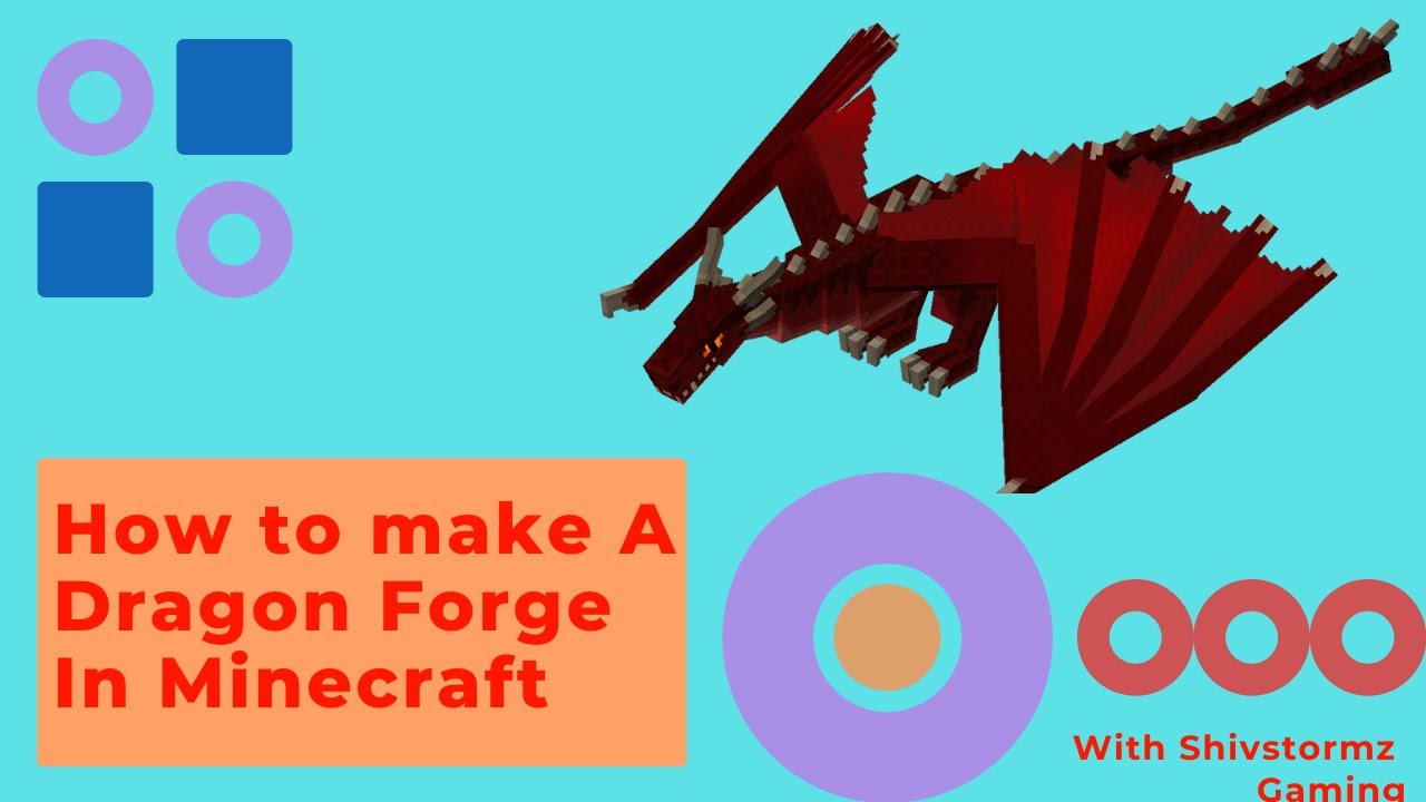 How To Make A Dragon Forge In Minecraft Minecraft Ice And Fire Dragon ...