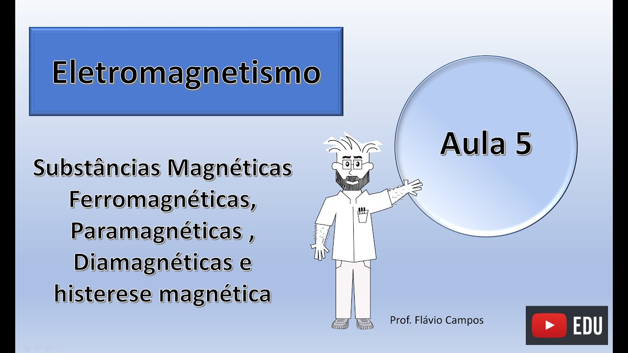 Campo Magnético Aula 5 : Ferromagnetismo, paramagnetismo e ...