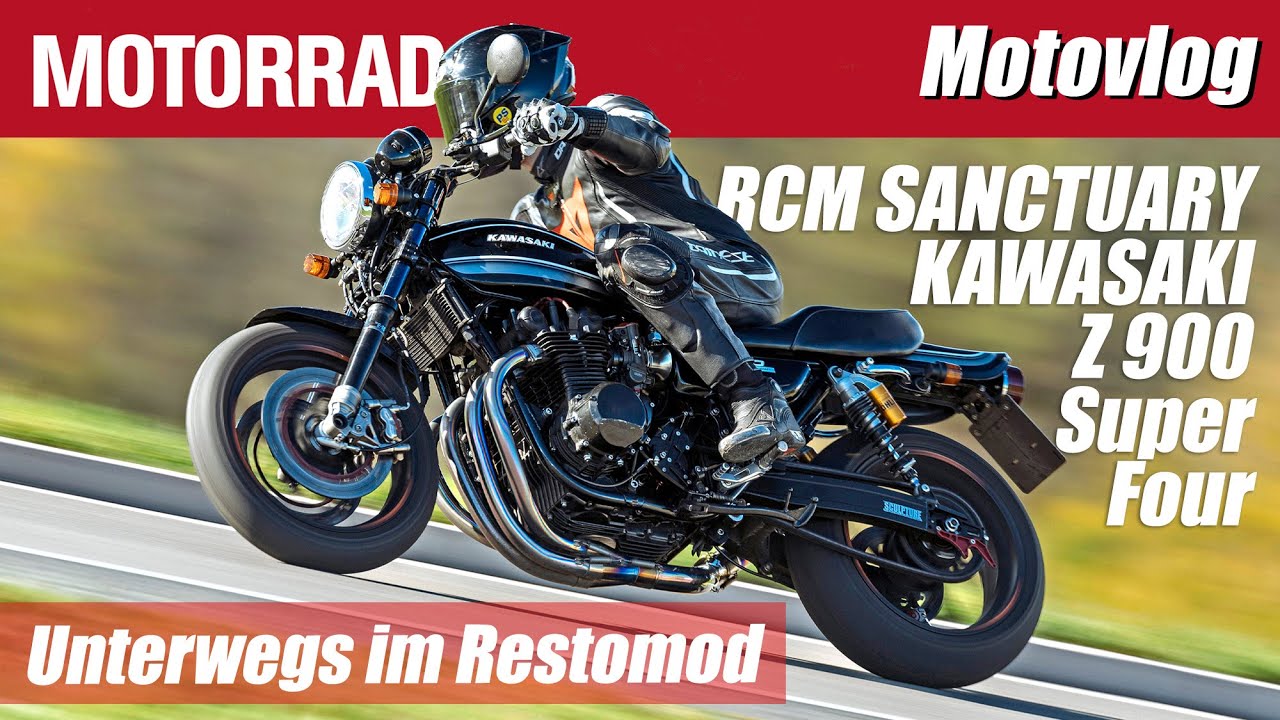 Jenner RCM Sanctuary Kawasaki Z 900 Super Four: Motovlog - Unterwegs im ...