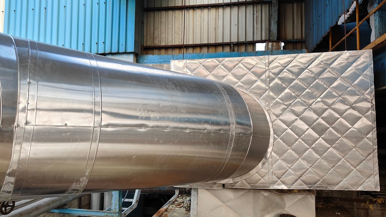 #duct #and #roundduct #insulation & #aluminium #cladding #work - YouTube