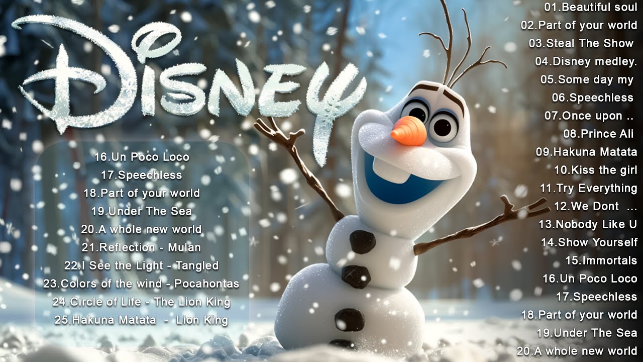 Disney Song Lyrics 🎵 The Ultimate Collection of Classic Disney Tunes 🎵 ...