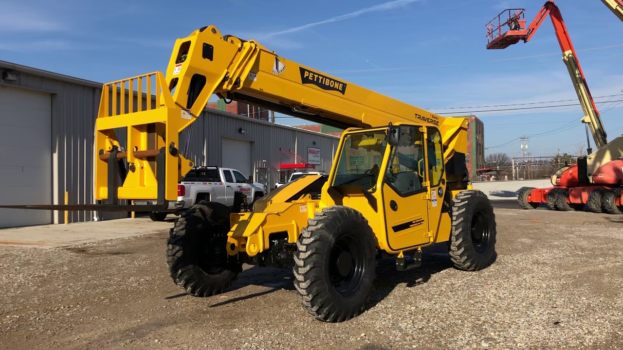 NEW 2019 Pettibone T944X Traverse Telehandler - YouTube
