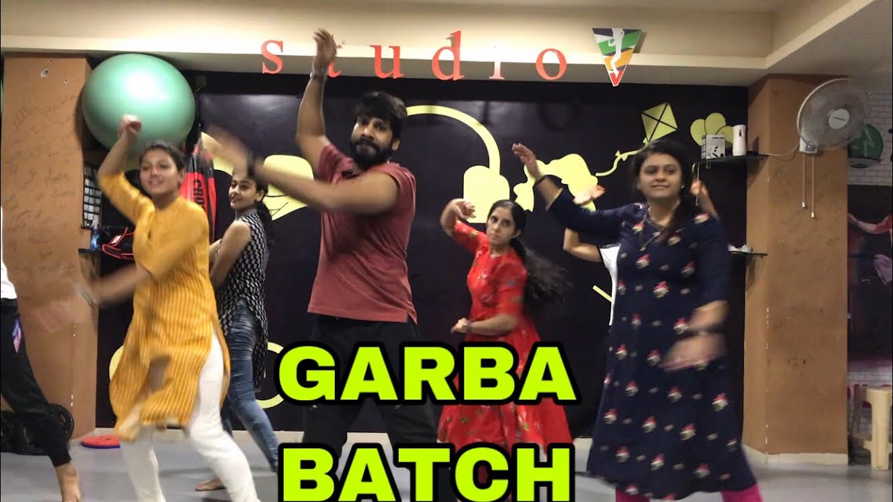 garba class studio v fitness and dance club - YouTube