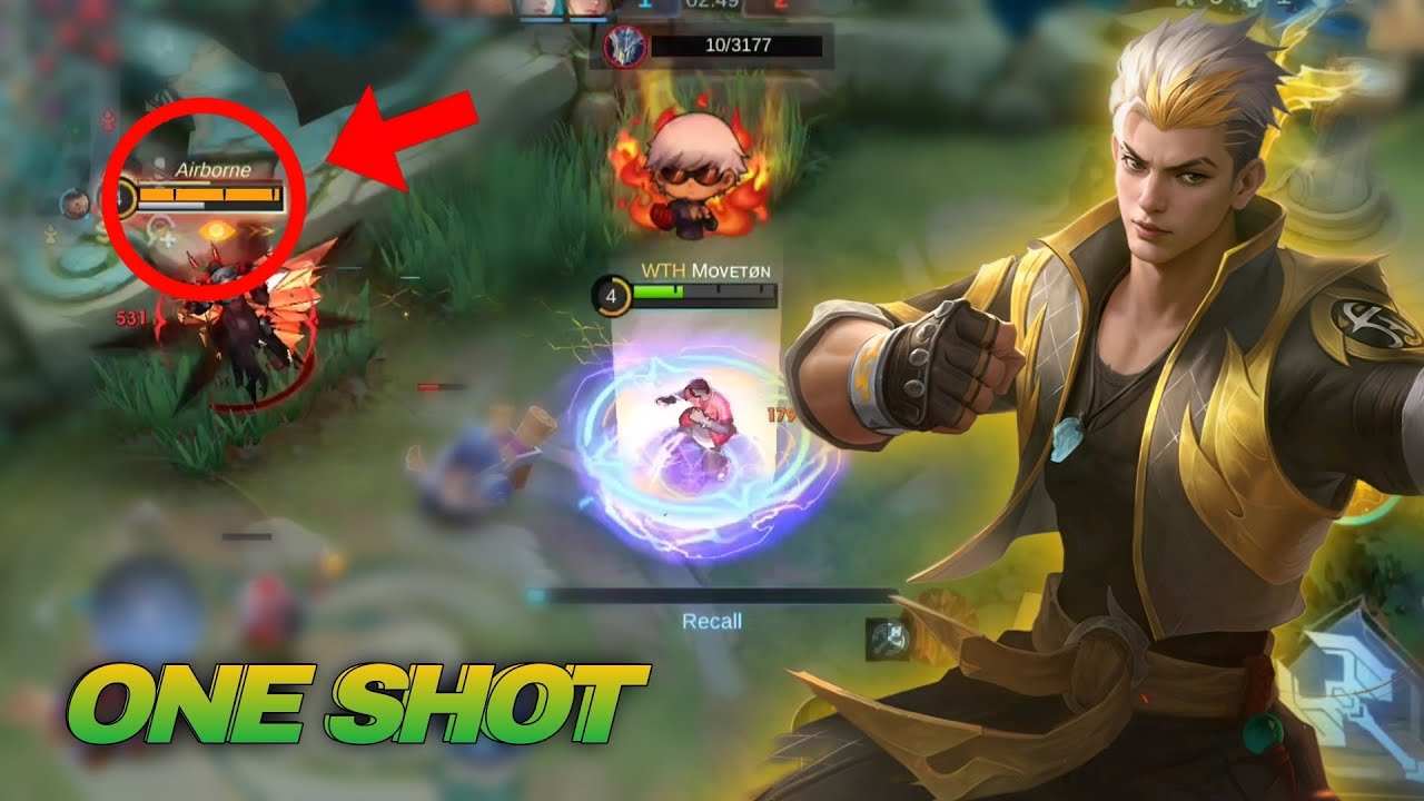 Global Chou One Shot Broken Build | Gameplay | Mobile legends - YouTube