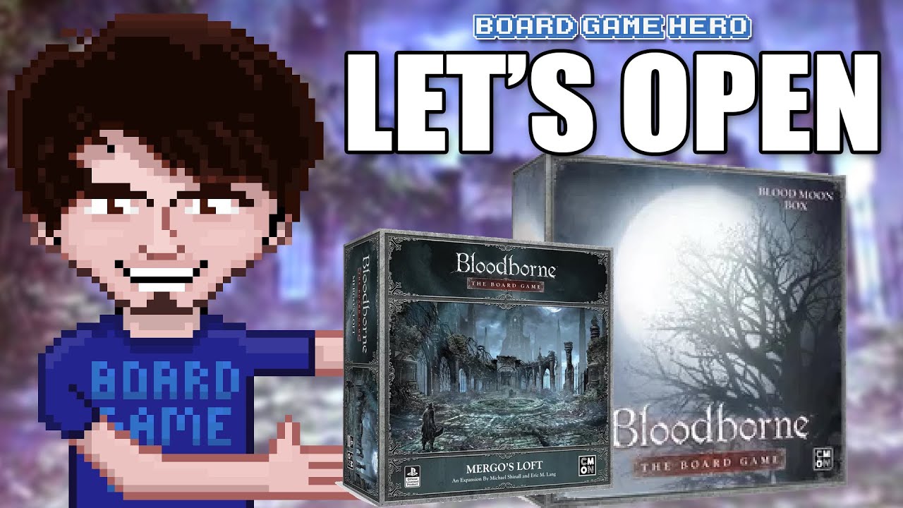 LET'S OPEN: Blood Moon Box and Mergo's Loft for Bloodborne: TBG - YouTube
