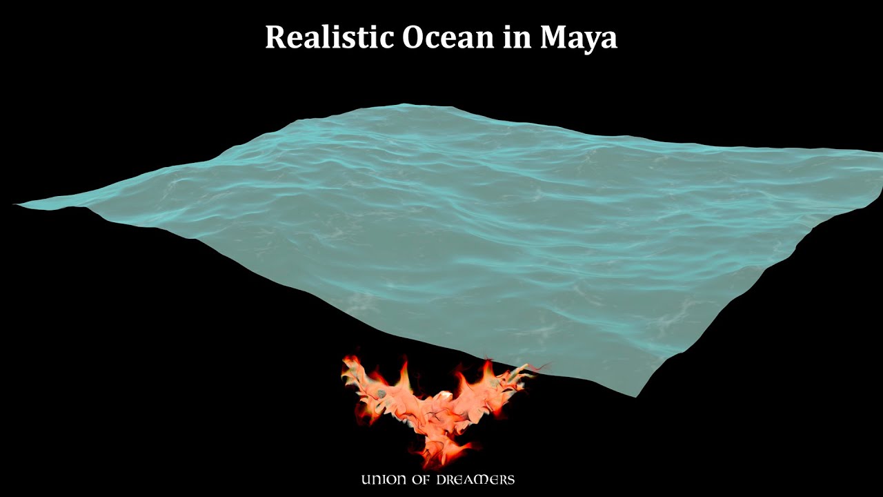 Creating an Ocean with BOSS in MAYA/ Océano en Maya parte 1 - YouTube