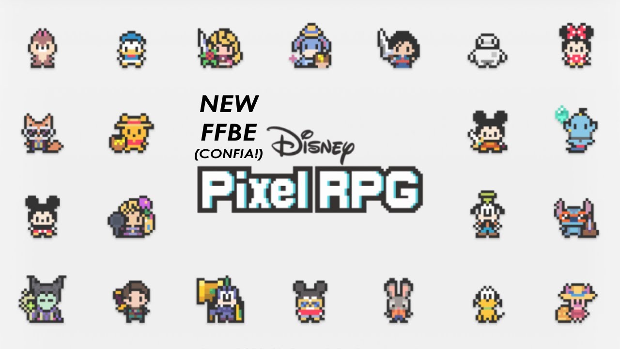 Esse é o mais novo Final Fantasy Brave Exvius | Disney Pixel RPG ...