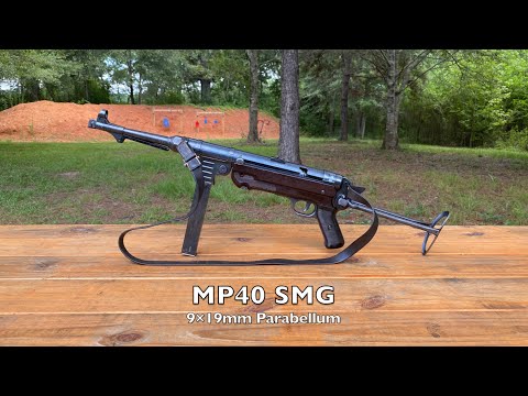 Shooting the MP40 SMG - YouTube