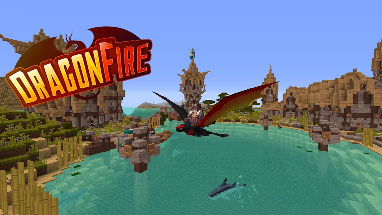 Lending a helping hand! Minecraft dragonfire roleplay ep 7 - YouTube