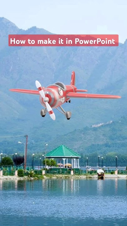 Aeroplane flying animation in powerpoint #shorts #trending - YouTube