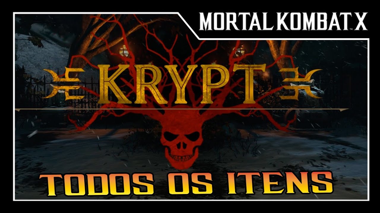 Mortal Kombat X - [Extra] Todos os itens da Kripta - YouTube