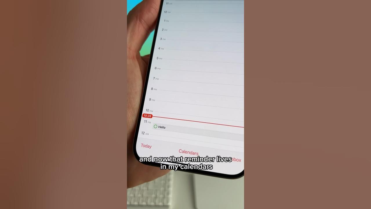Apple Calendar meets Apple Reminders in iOS 18 📅🤝⭕️📱 - YouTube
