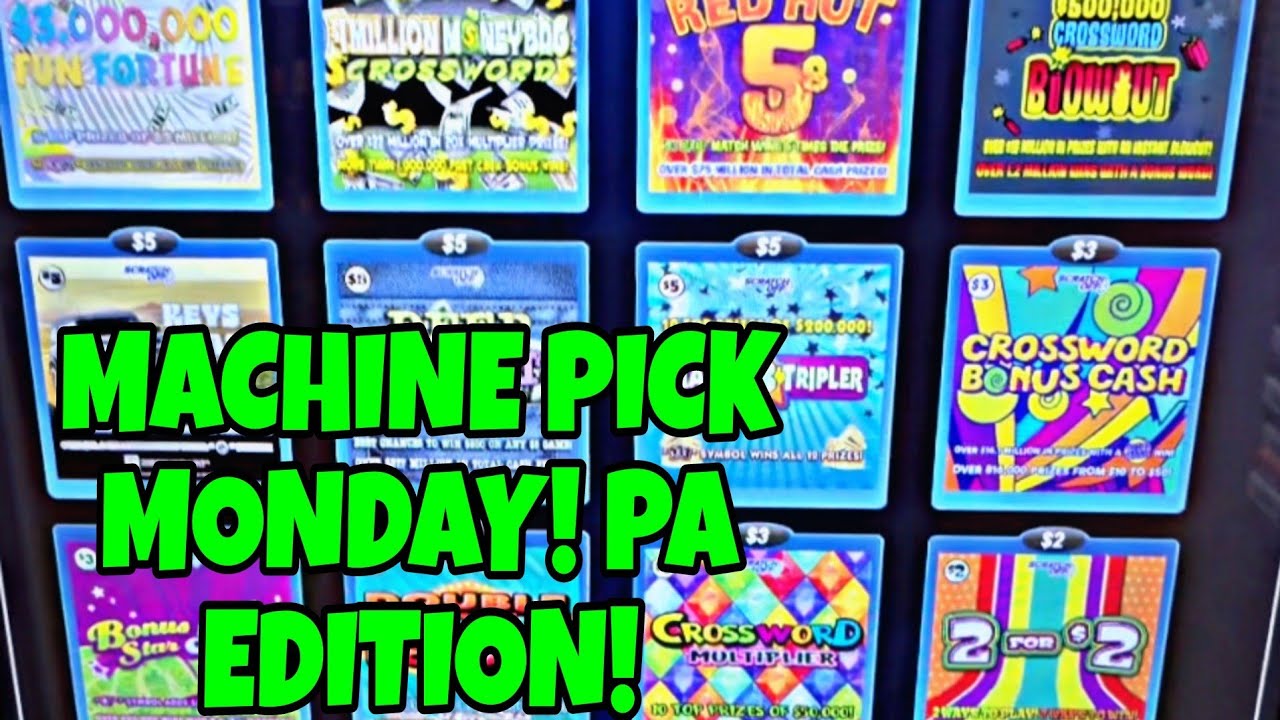 I LET AN APP PICK $100 OF PA LOTTERY SCRATCH OFF TICKETS IN A VENDING ...