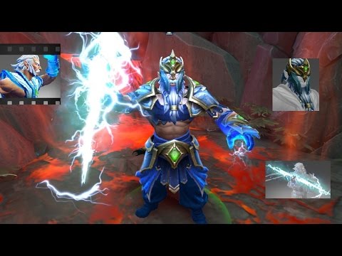 Dota 2 Zeus Mix Set Wartorn Heavens/Righteous Thunderbolt/Taunt ...