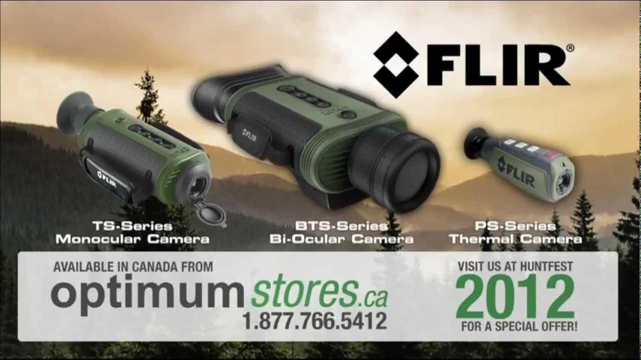 FLIR Thermal Night Vision: Scout Series - YouTube
