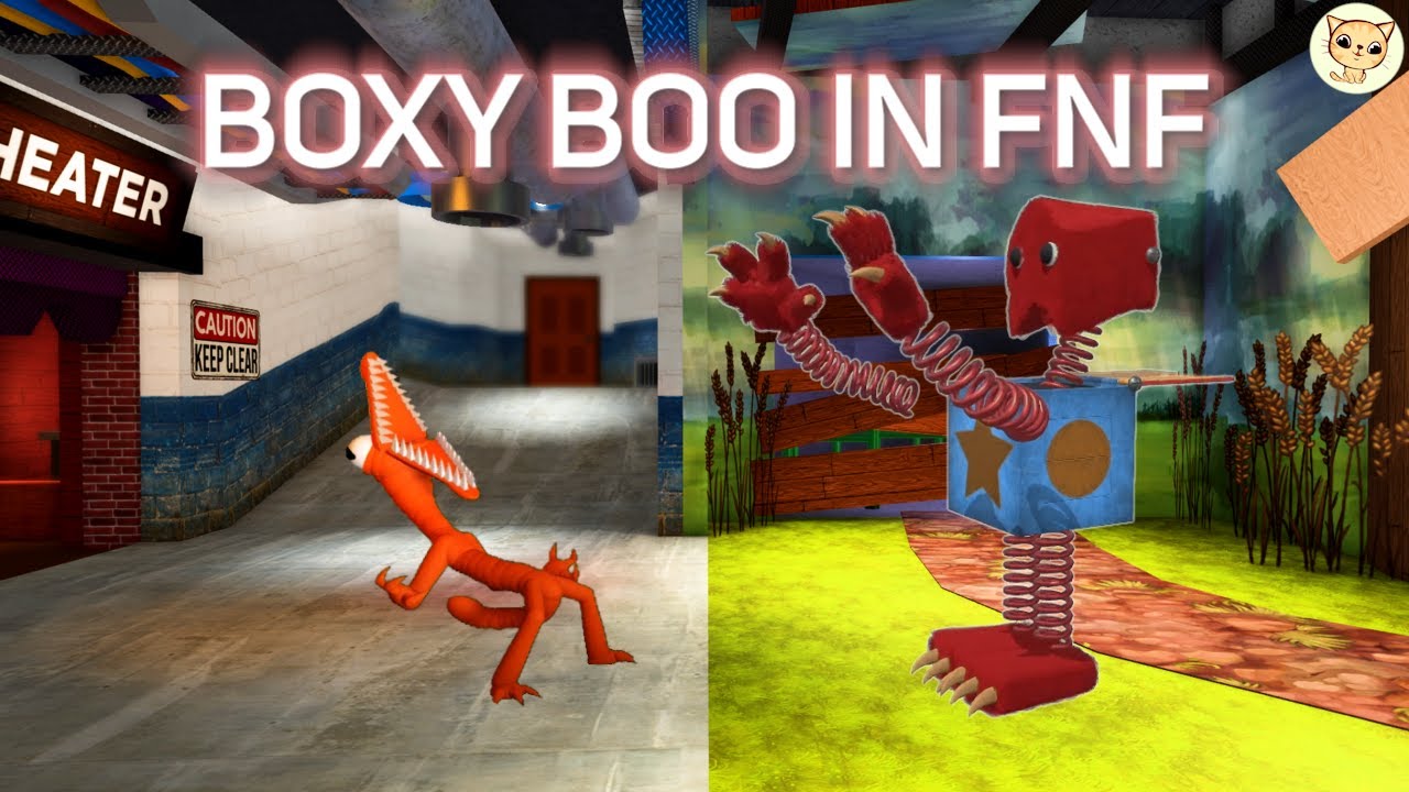 Boxy Boo VS Orange Rainbow Friends Animation - YouTube