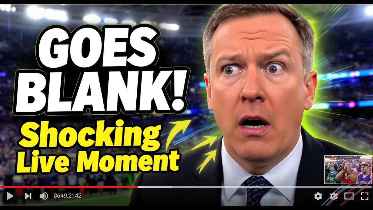 Shocking Live Moment: NFL Analyst Goes Blank on Air - YouTube