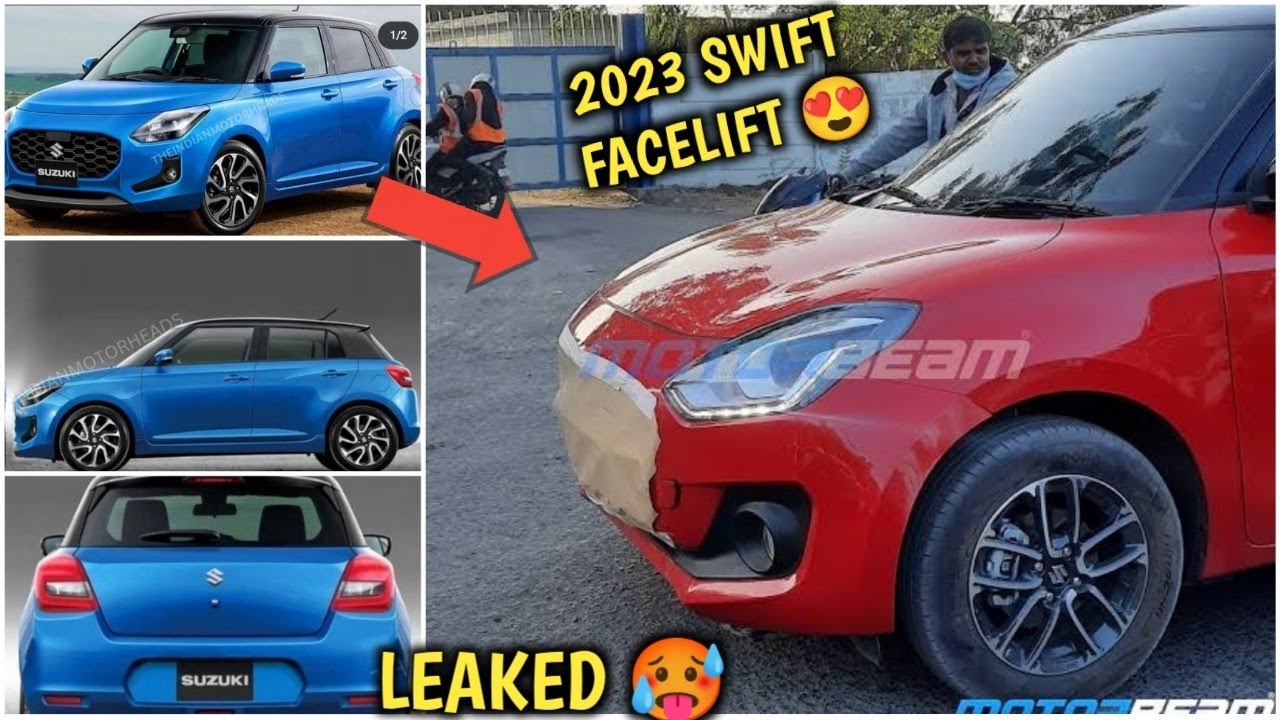 2023 MARUTI SWIFT LEAKED- Mini Cooper की First Copy😍 NEW SWIFT FACELIFT ...