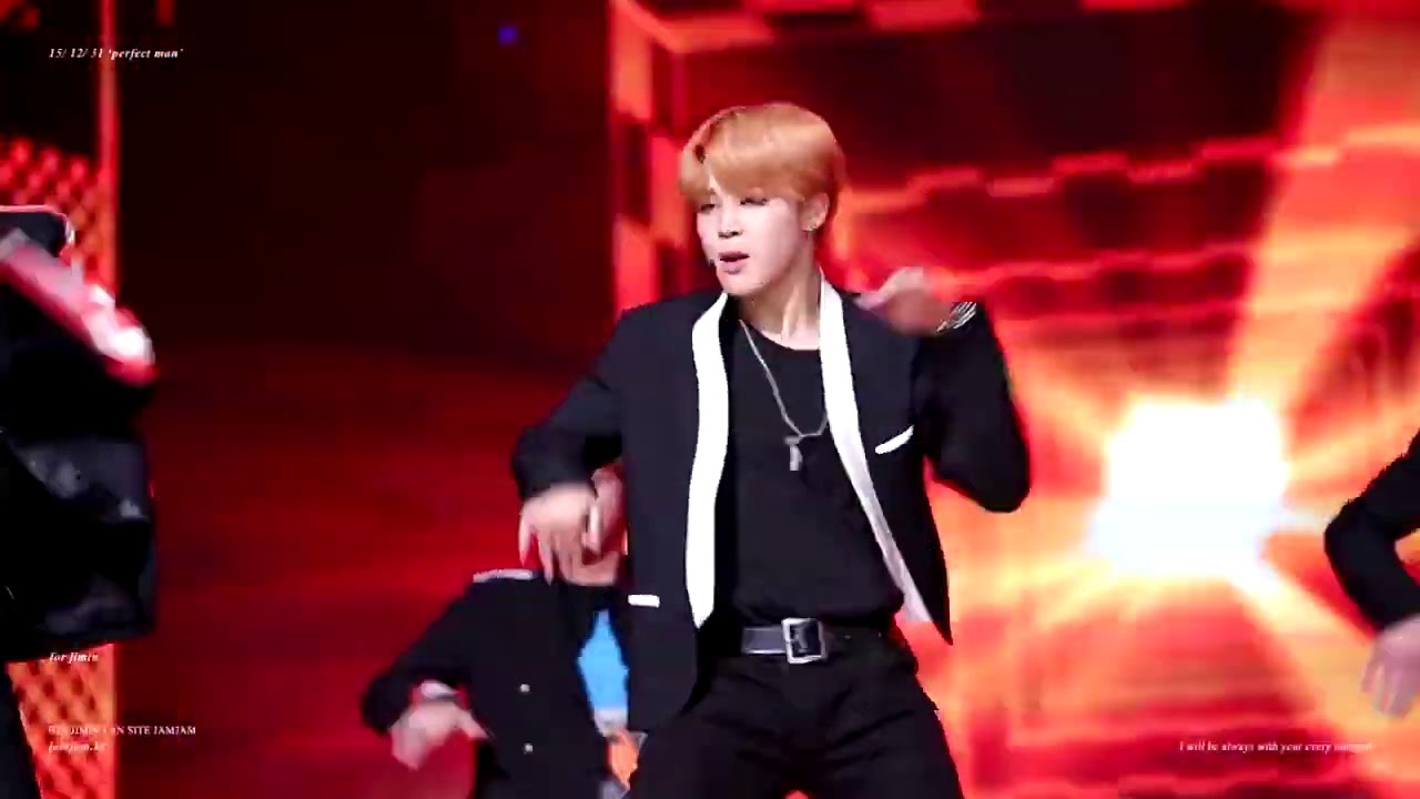 BTS JIMIN focus, "Perfect Man" Performance @ MBC Music Festival, 2015 ...