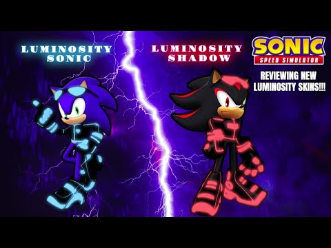 LUMINOSITY SONIC AND SHADOW REVIEW!!! (AND A LITTLE CHRISTMAS SURPRISE ...