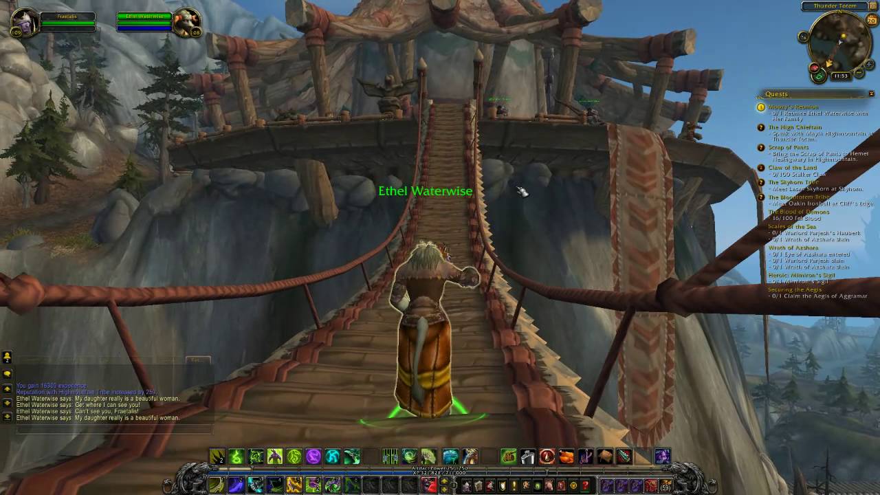 World of Warcraft Moozy's Reunion Legion Quest Guide - YouTube
