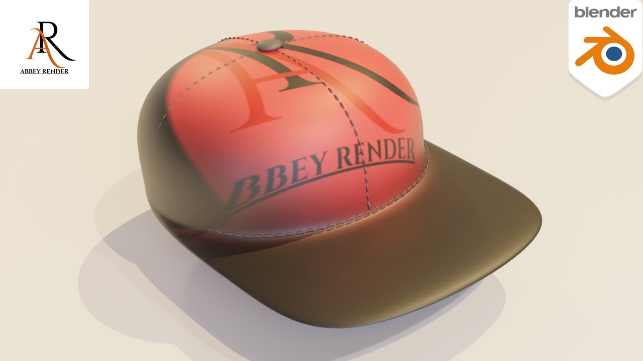 How To Create A Cap In Blender - YouTube