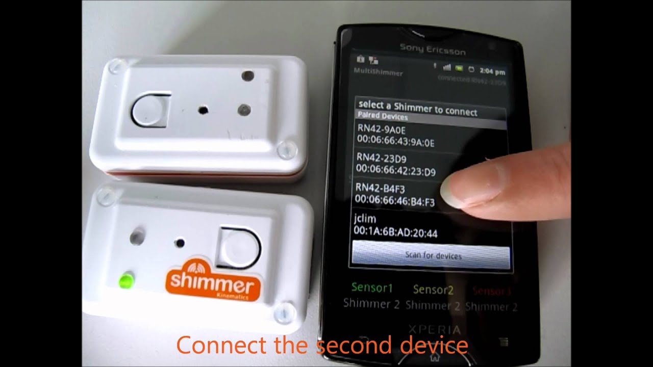 Example Android UI Application: Multi Shimmer Graph - YouTube