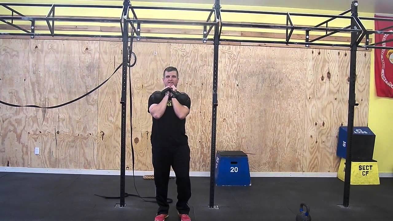 Kettlebell Rack Walk - YouTube