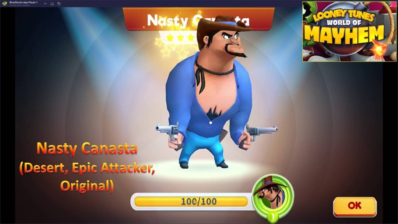 Looney Tunes World of Mayhem - Unlock Nasty Canasta (Desert, Epic ...