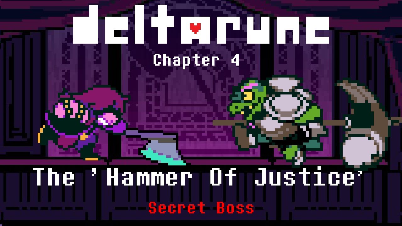 DELTARUNE: Chapter 4 - SECRET Boss (Spoilers) - YouTube