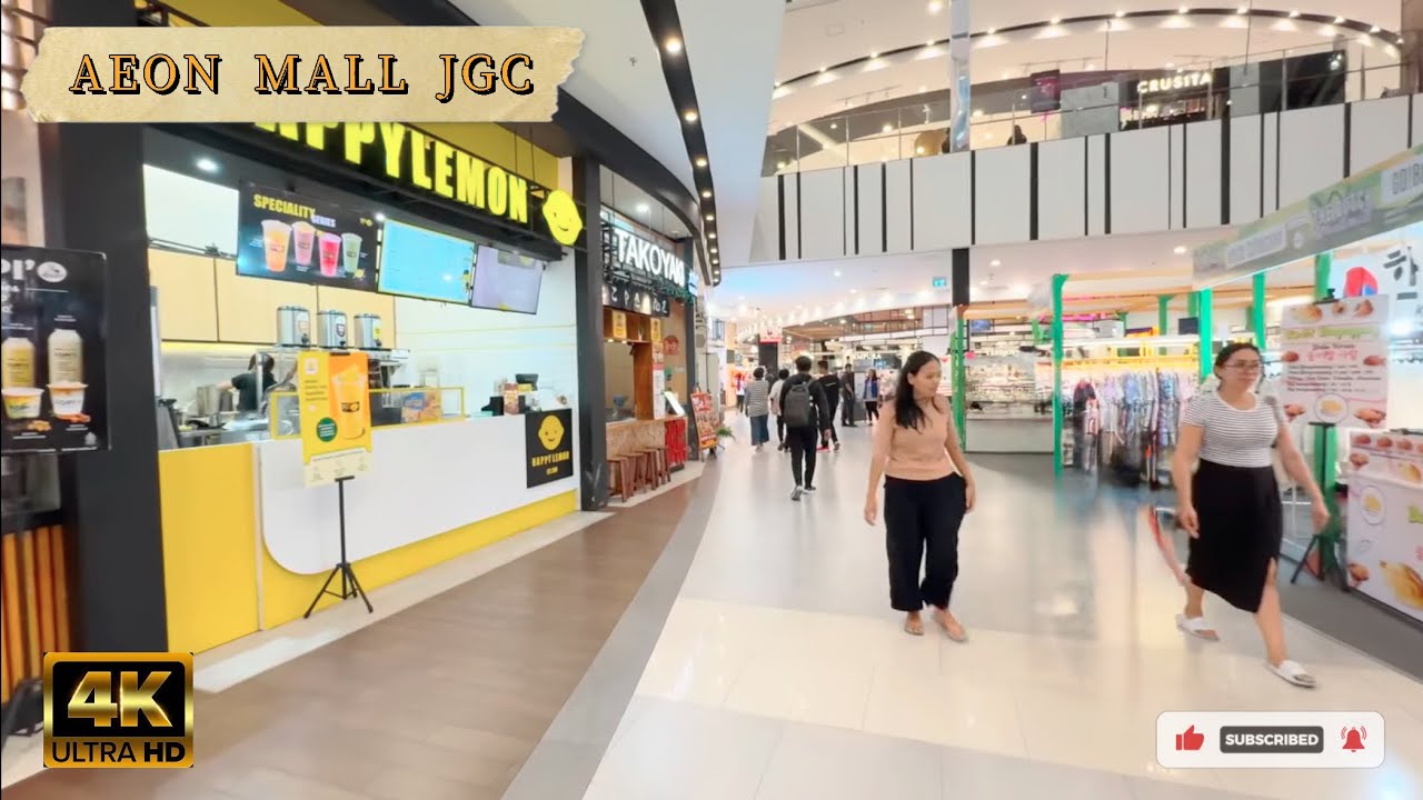 AEON Mall Jakarta Garden City (JGC) Jakarta Timur [4K] Jalan Jalan ...