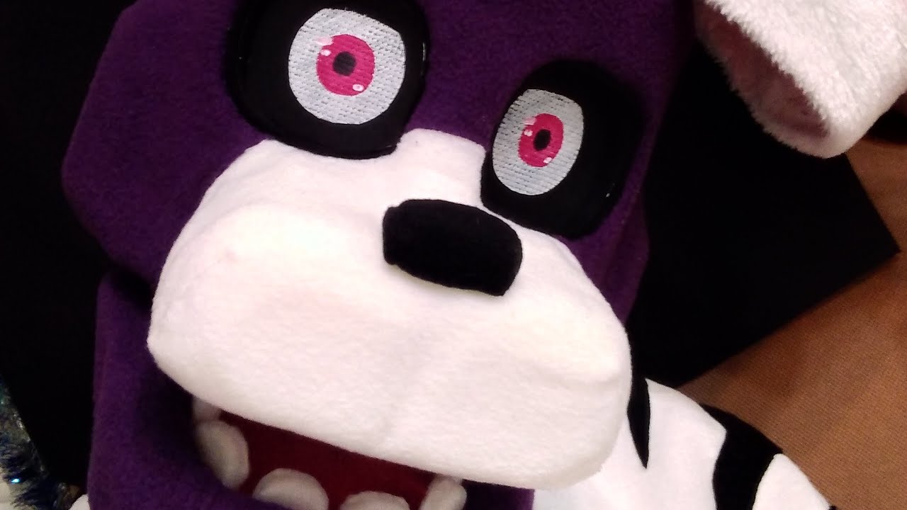 My mask Bonnue the bunny - YouTube