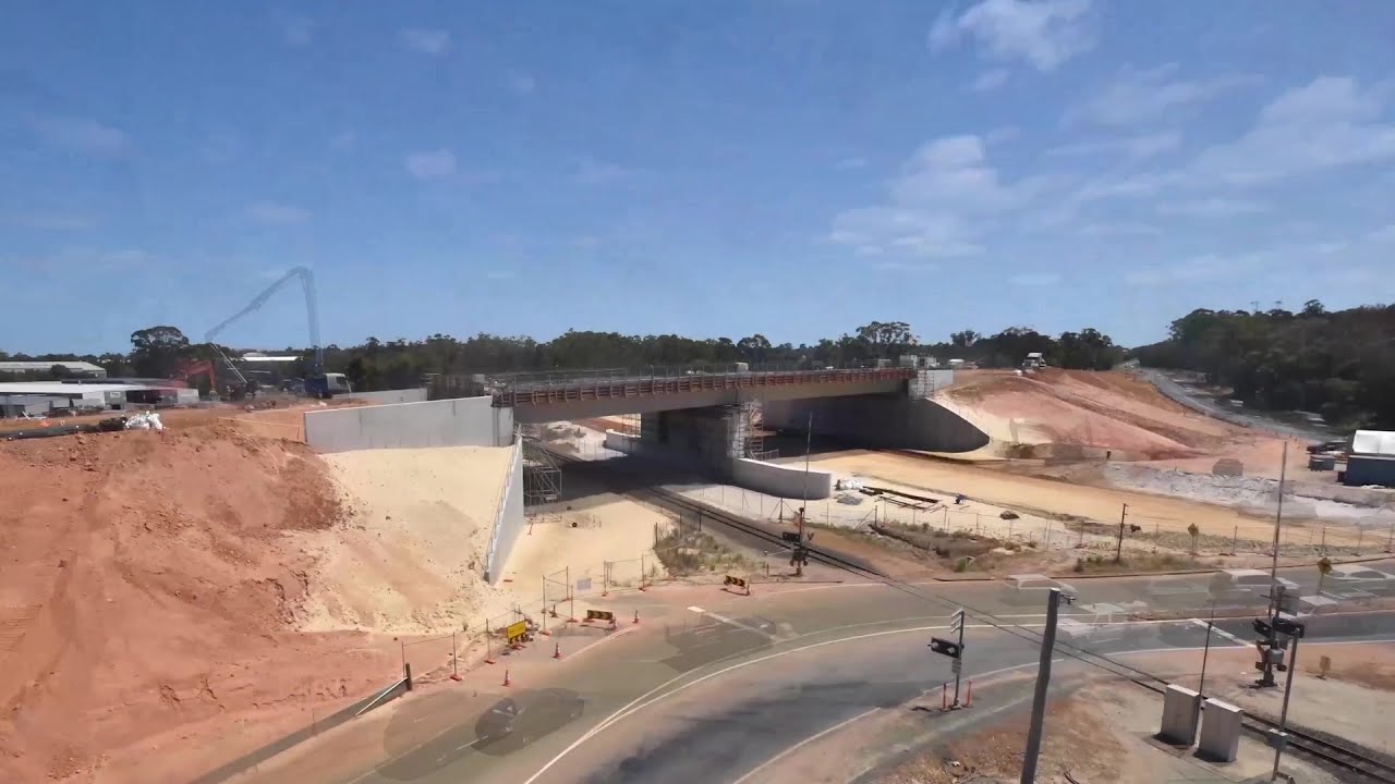 Albany Ring Road - Construction Timelapse - YouTube