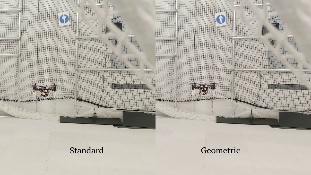 Geometric Attitude Controller Test - YouTube