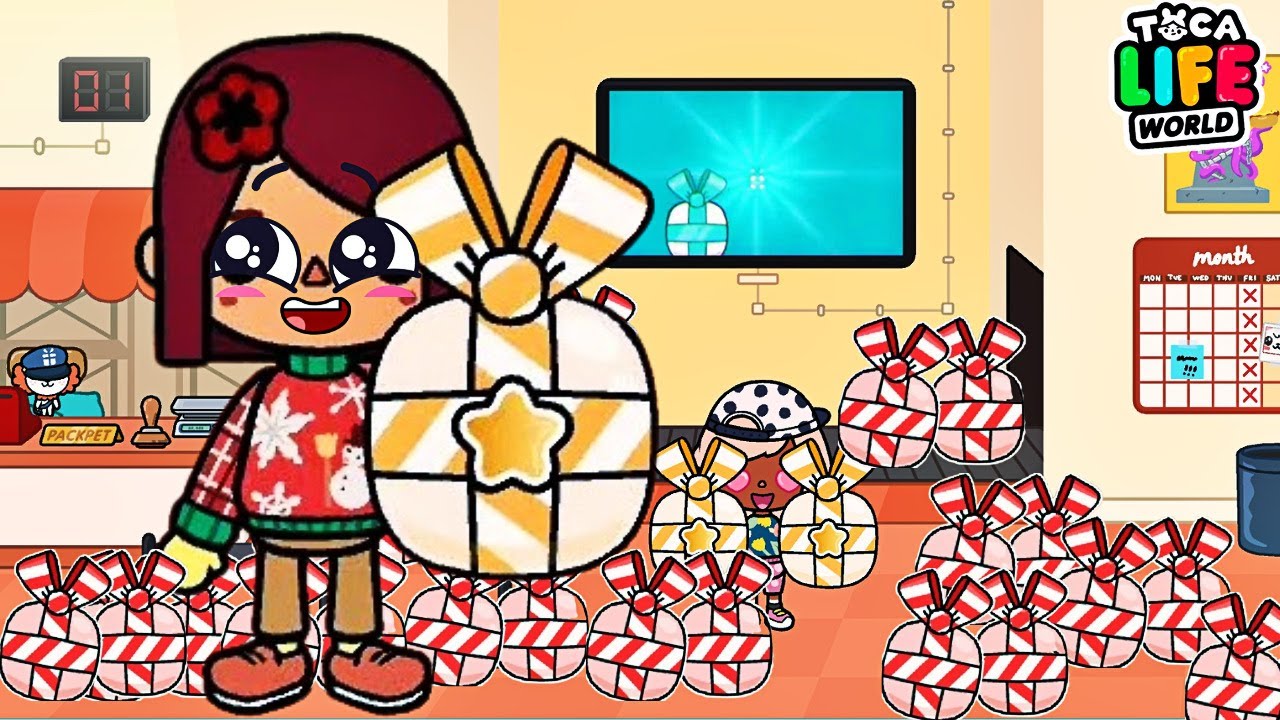FREE GIFT TOCA BOCA 🎁 CHRISTMAS GIFT TOCA LIFE WORLD 💝💌 - YouTube