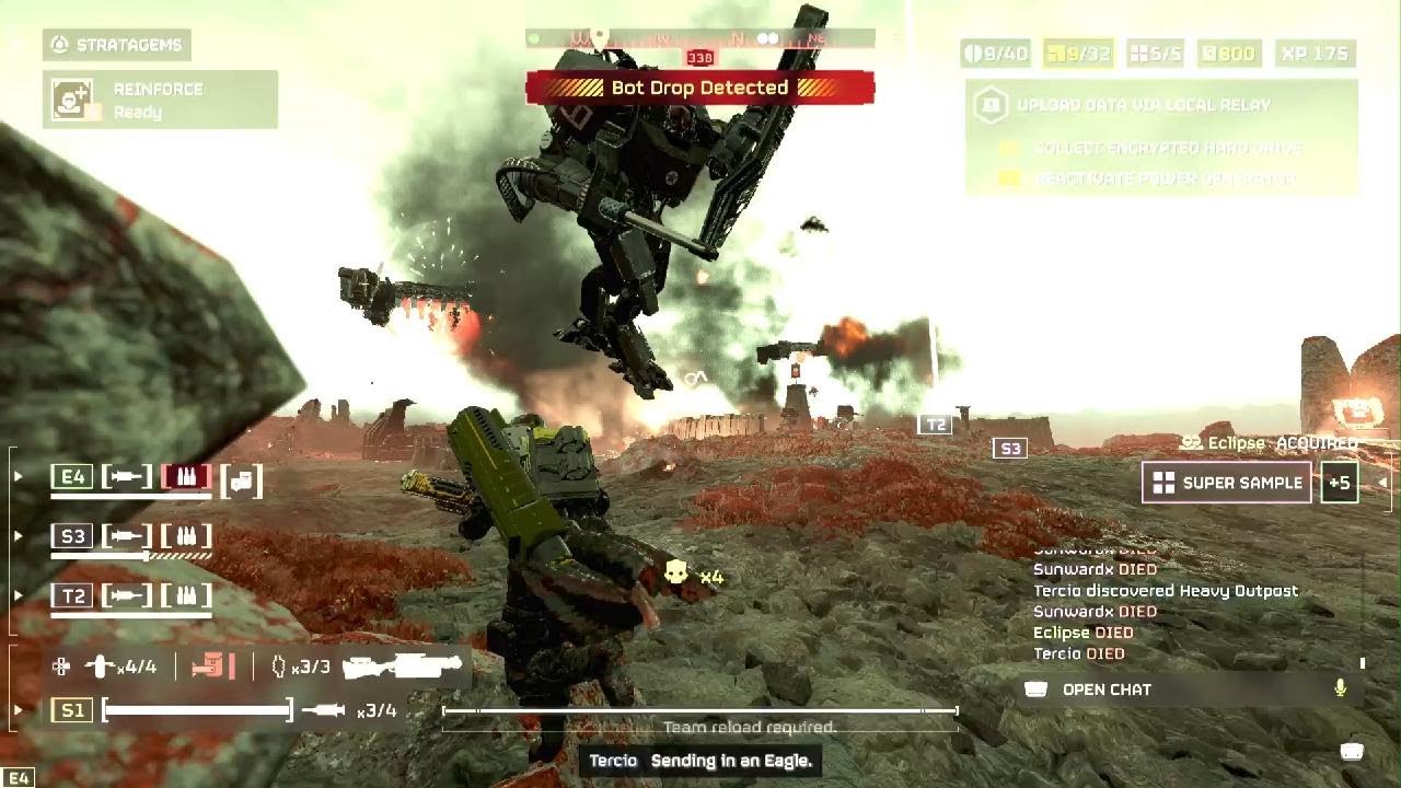 HELLDIVERS 2 - bots can fly - YouTube