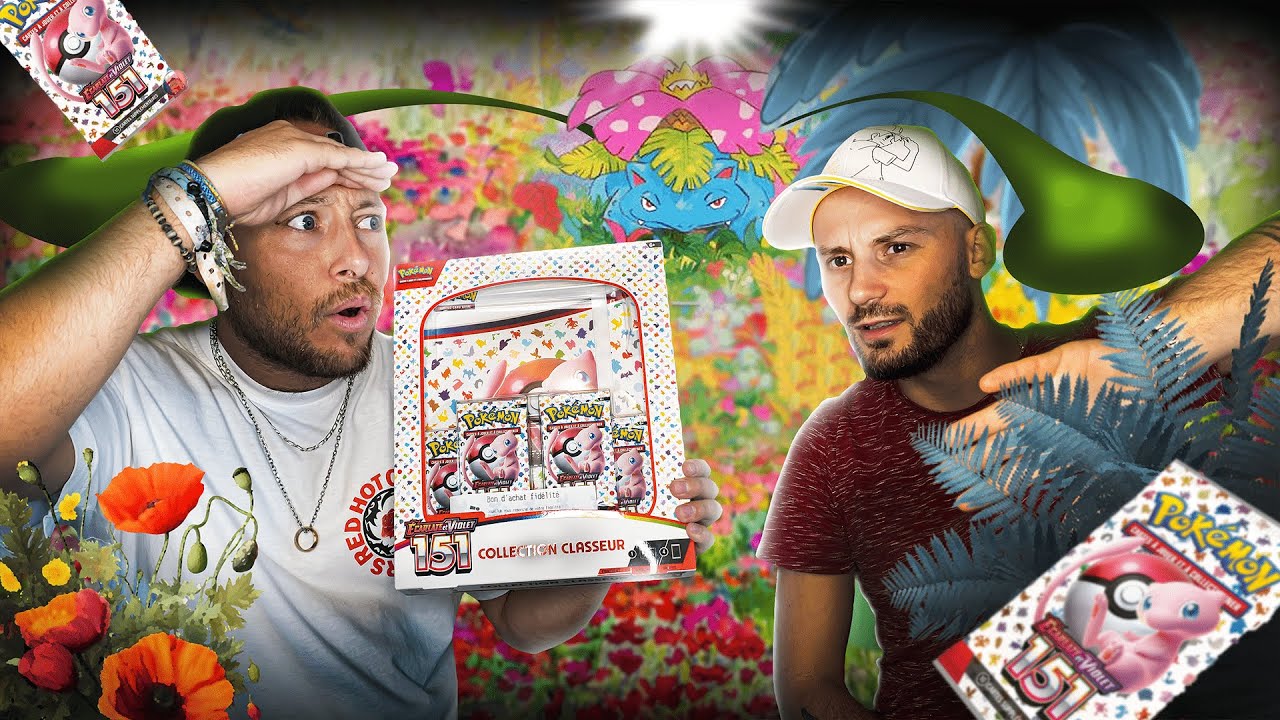 J'ouvre 2 coffrets Pokemon 151 avec Michou ! - YouTube