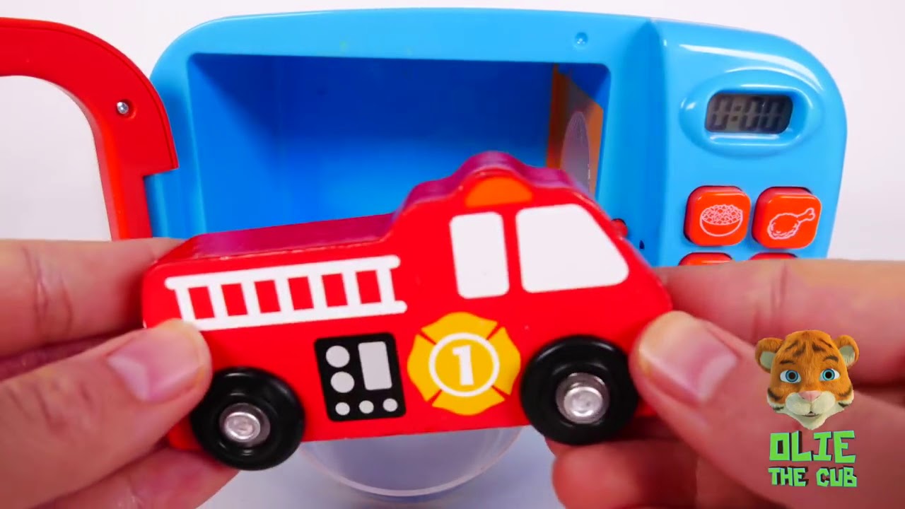 Learn Colors with Candy and Olie The Cub VIDEOMEG RU - YouTube