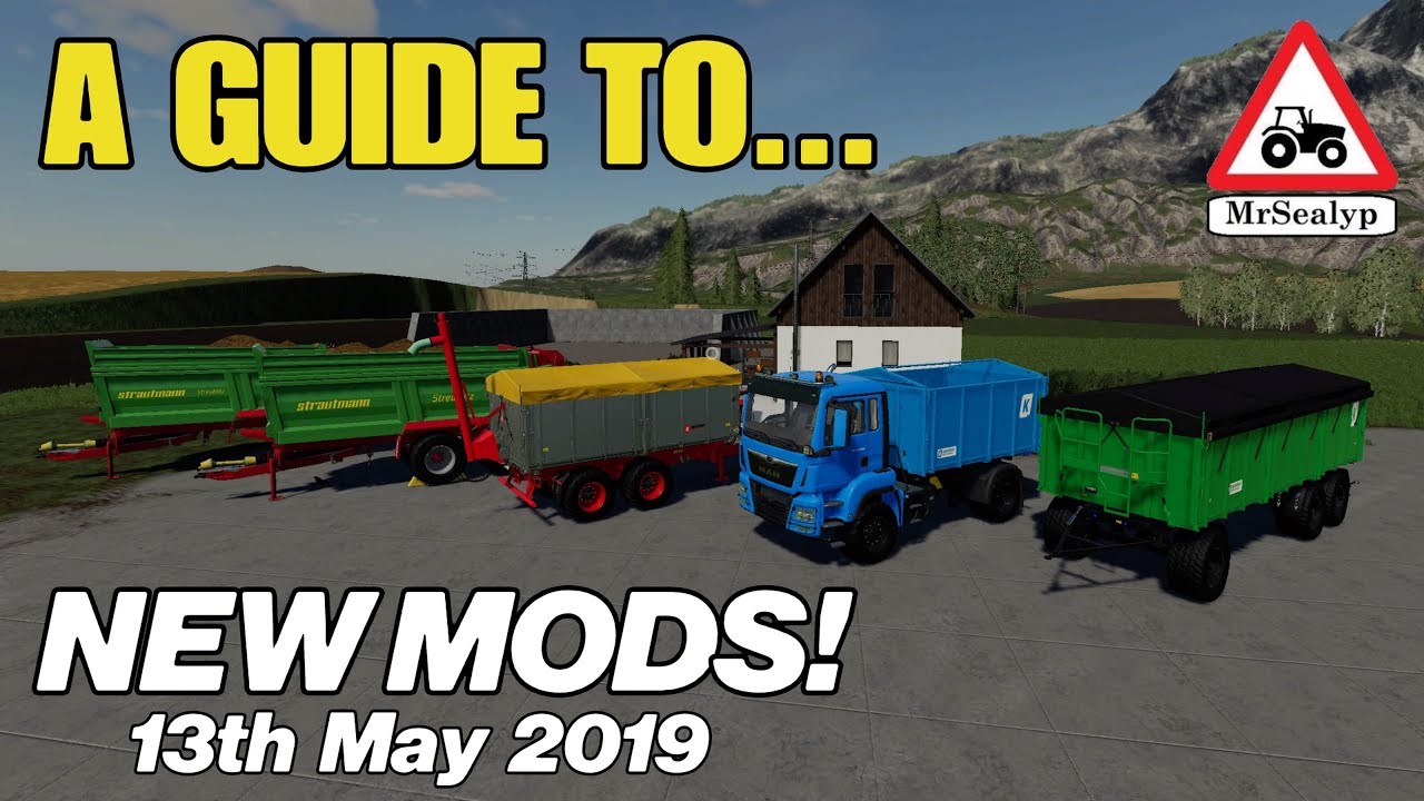 A GUIDE TO... NEW MODS! 13th May 2019. Farming Simulator 19, PS4 ...
