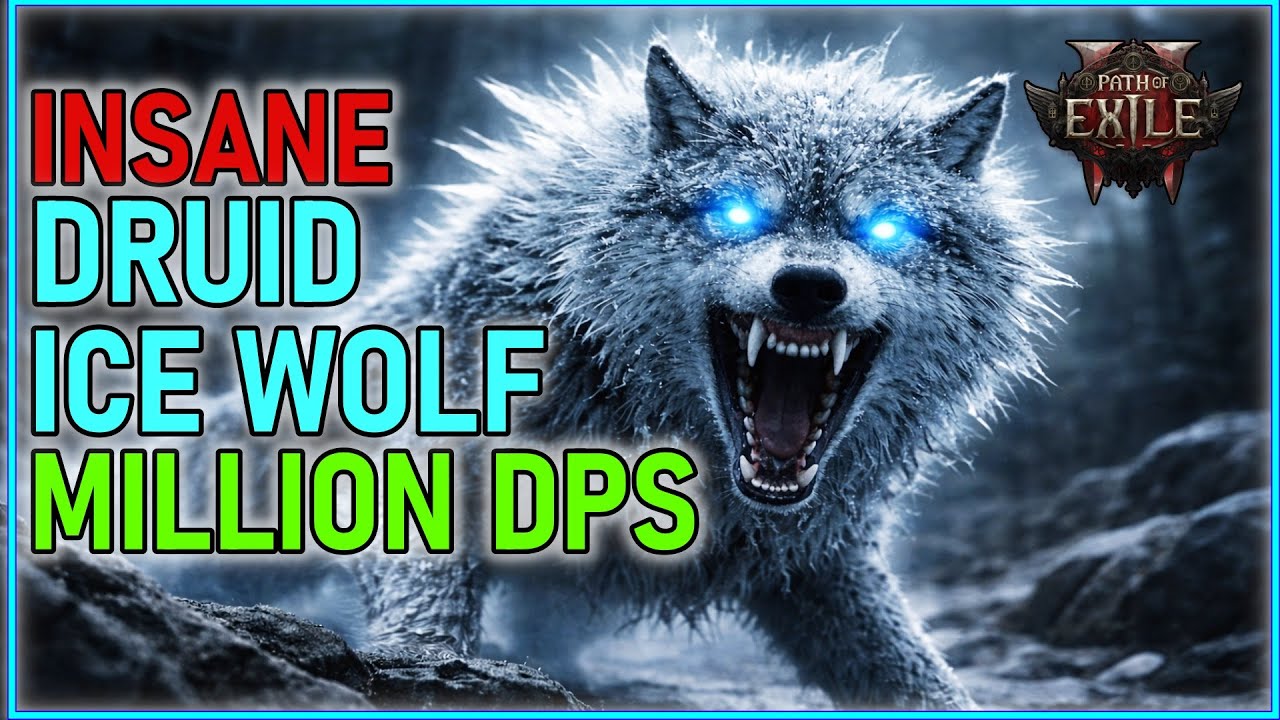 DRUID ICE WOLF with MILLION DPS | Build Guide for Path of Exile 2 (POE2 ...
