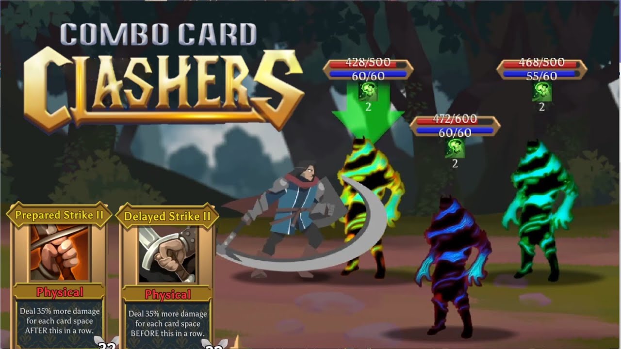 Combo Card Clashers Alpha 0.5 Demo Gameplay - Loner Left-Right Physical ...